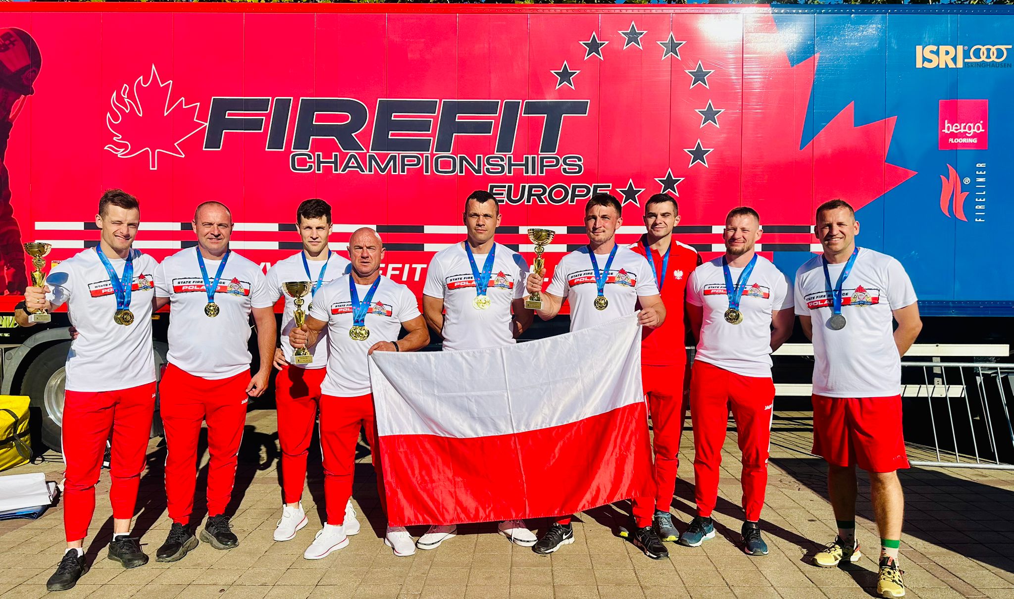 Polska reprezentacja ze złotem na Mistrzostwach Europy FireFit - Wakcji ...